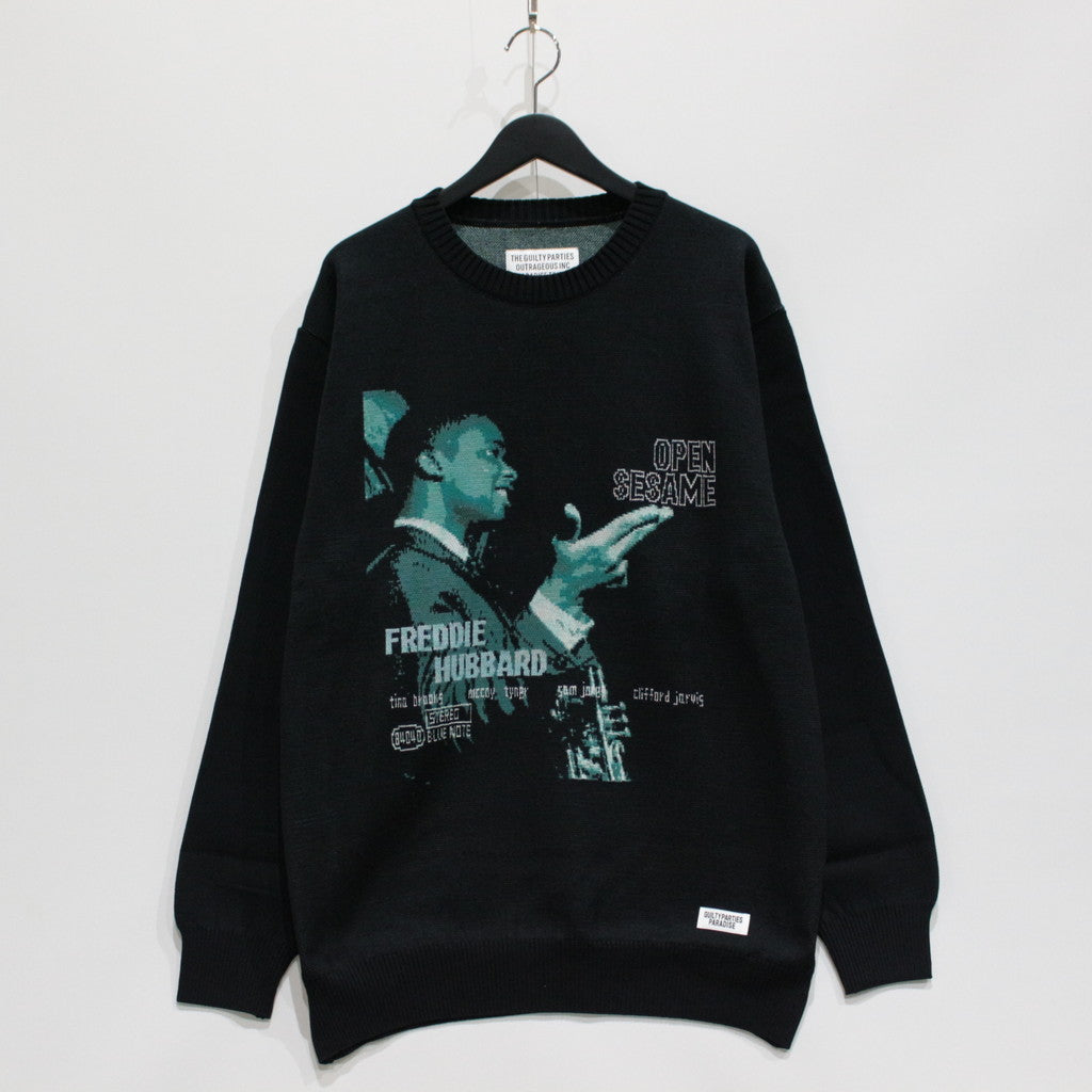 BLUE NOTE | JACQUARD SWEATER -TYPE 3- #ONE [BLUENOTE-WM-KN03 ...