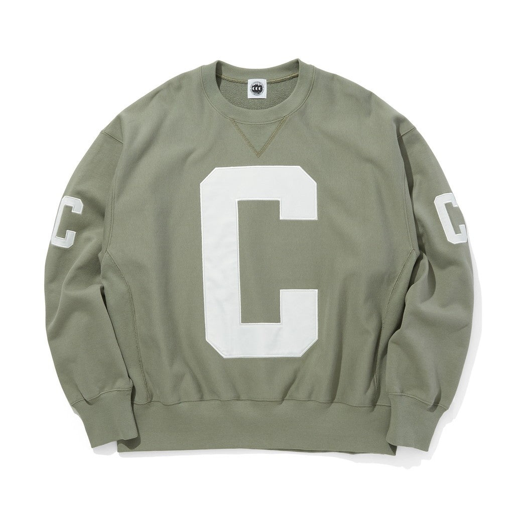 APPLIQUE LOGO COTTON SWEATSHIRT_CCC #OD [CCC-243C001] – cocorozashi