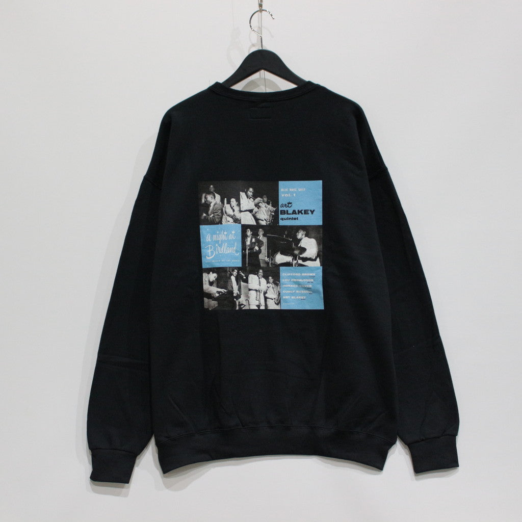 BLUE NOTE | CREW NECK SWEAT SHIRT -TYPE 1- #BLACK [BLUENOTE-WM-SS05 ...